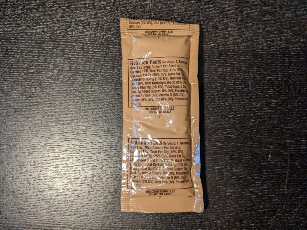 【写真のみ】2018年製米軍MREメニューNo.21「TUNA,CHUNK,LIGHT,WATER PACKED,LEMON PEPPER ...