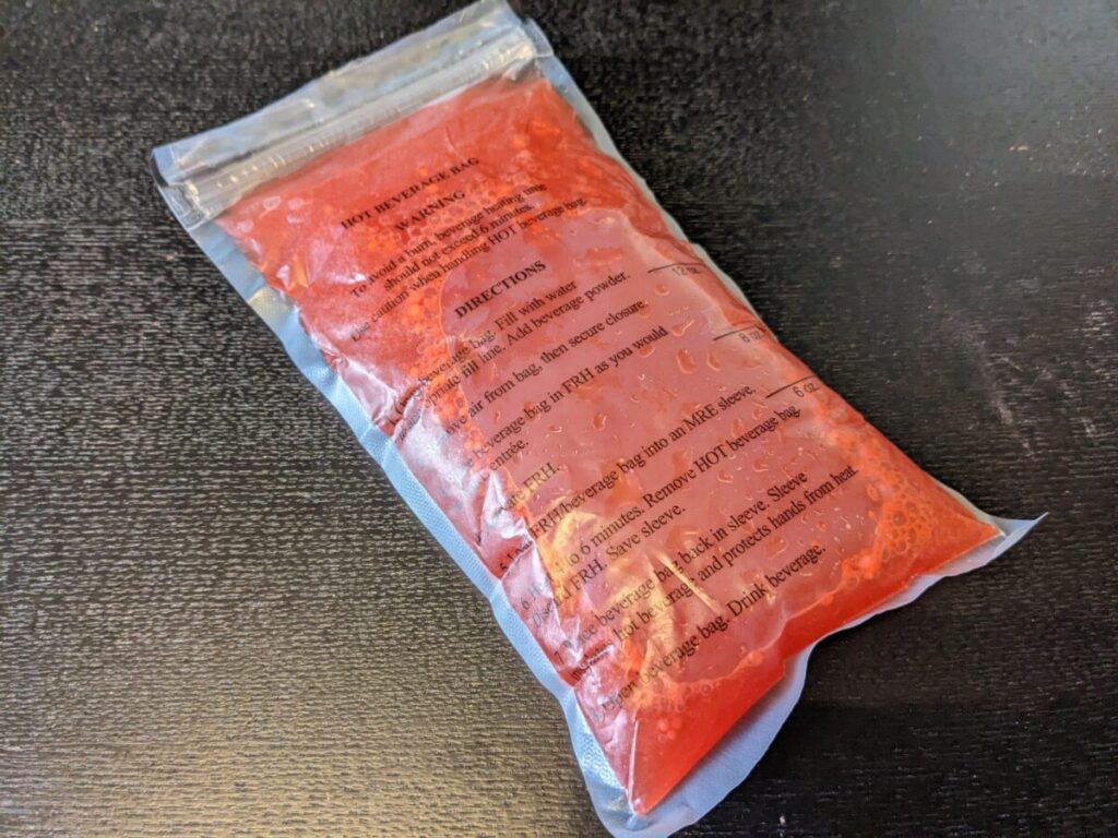 【写真のみ】2018年製米軍MREメニューNo.21「TUNA,CHUNK,LIGHT,WATER PACKED,LEMON PEPPER ...