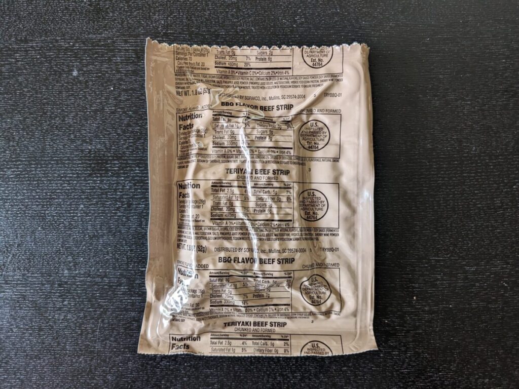 【米軍FSRとは？】2020年製メニューNo.2実食レビュー！24時間用レーション！ - MRE.JP