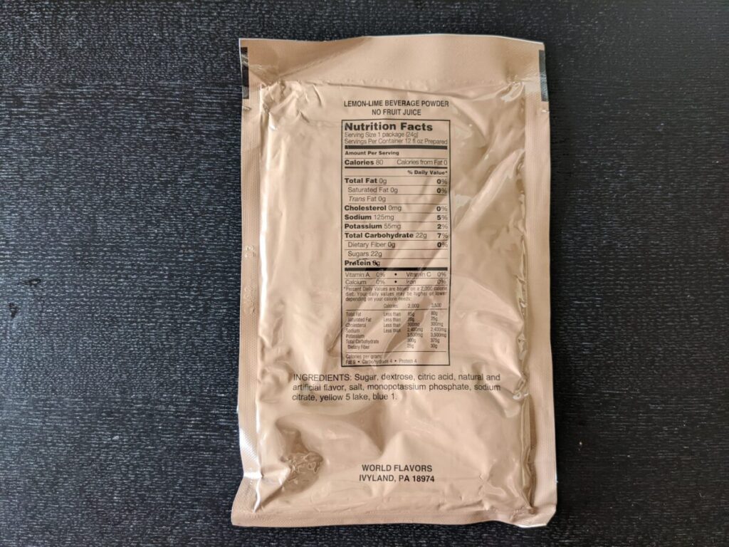 【写真のみ】2017年製米軍MREメニューNo.13「CHEESE TORTELLINI IN TOMATO SAUCE」 - MRE.JP