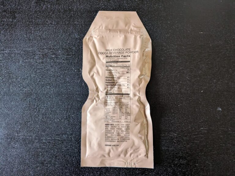 2019年製米軍MREメニューNo.22「BEEF GOULASH」実食レビュー！グヤーシュって何？ - MRE.JP