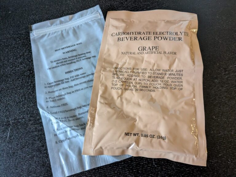 【写真のみ】2019年製米軍MREメニューNo.17「Pork Sausage Patty, Maple Flavored」 - MRE.JP